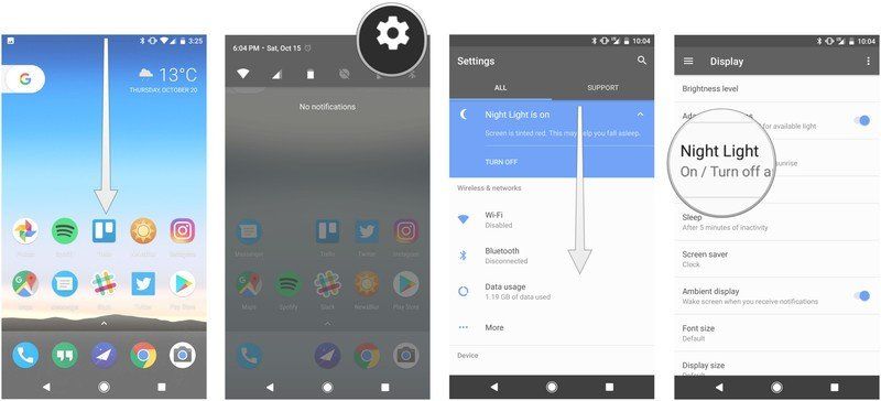 How to use the blue light-killing Night Light on the Google Pixel ...