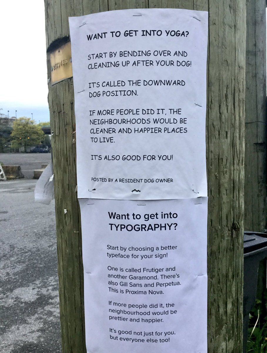 Brutal typography poster puts a Comic Sans user in their place ...