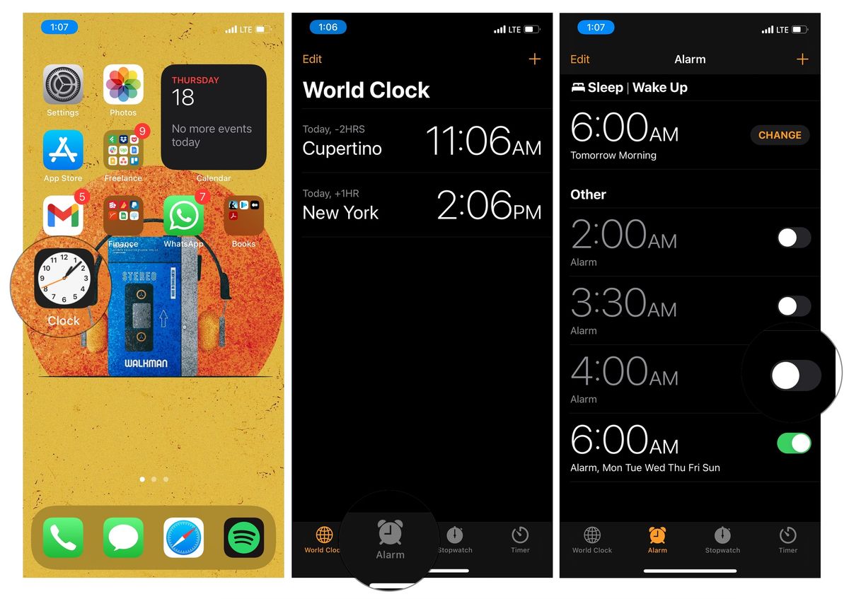 How to set alarms on iPhone or iPad | iMore
