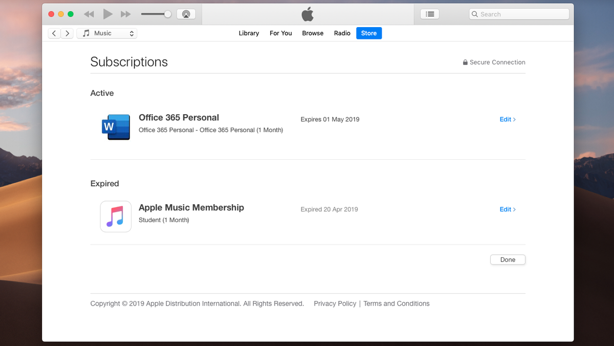 How to manage Apple subscriptions in macOS Mojave | TechRadar