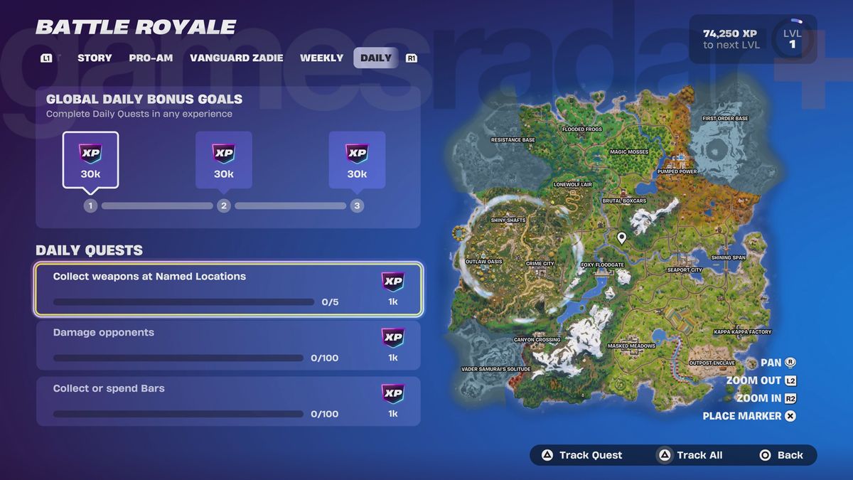 Fortnite Quests in Chapter 6 Season 3 | GamesRadar+