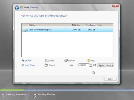 Installation Of The System - Windows Server 2008 Core Installation ...