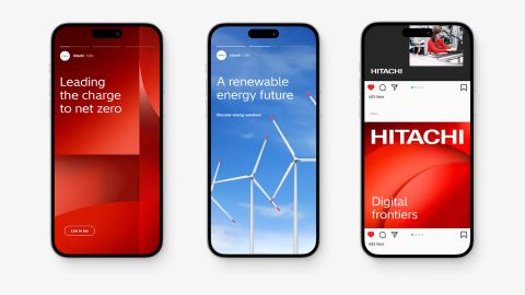 Hitachi means business with bold new visual identity | Creative Bloq