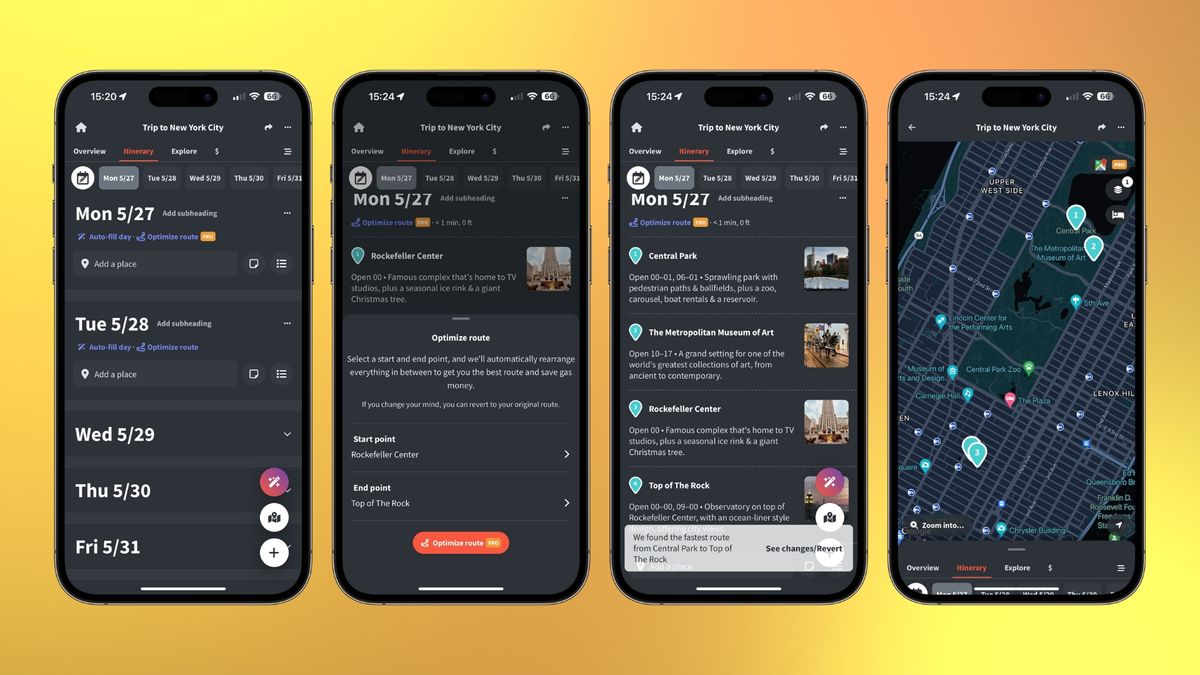 I've been using iPhone travel app Wanderlog to plan the perfect NYC ...