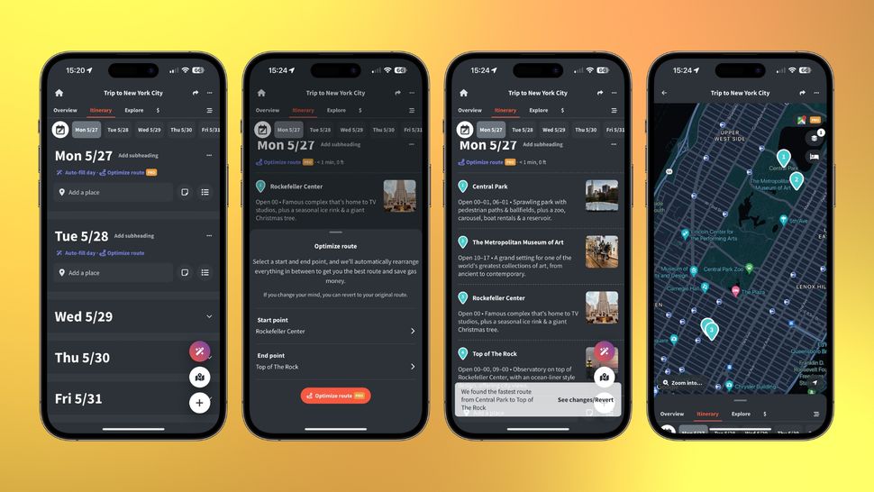 I've been using iPhone travel app Wanderlog to plan the perfect NYC ...