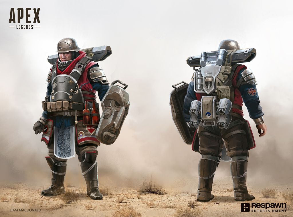 Here's a ton of amazing Apex Legends art, including extra thicc ...
