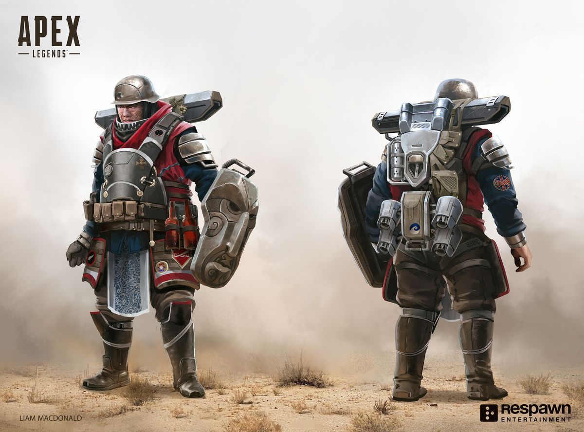 Here's a ton of amazing Apex Legends art, including extra thicc ...