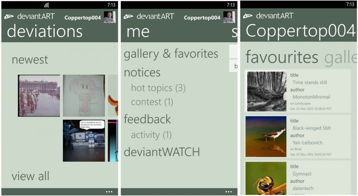deviantART: Windows Phone App Review | Windows Central