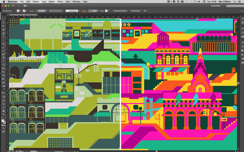 Create a busy city scene in Illustrator | Creative Bloq