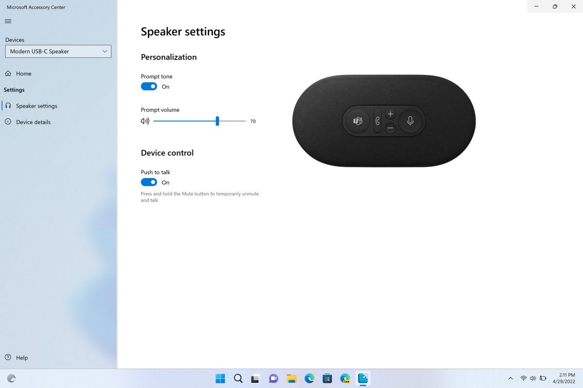 Microsoft Modern USB-C Teams Speaker review: Enhancing conference calls ...