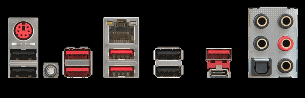 MSI X99A Pro Carbon Motherboard Sports Front Panel USB 3.1 Type-C ...