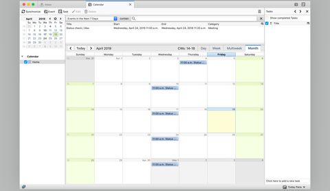 Lightning Calendar review | TechRadar