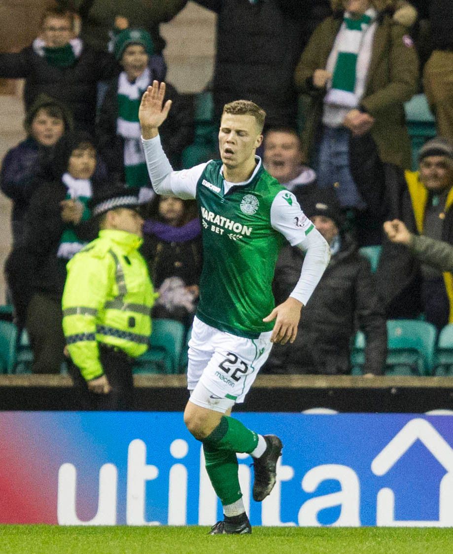 Florian Kamberi rescues point as 10-man Hibernian hold Rangers ...