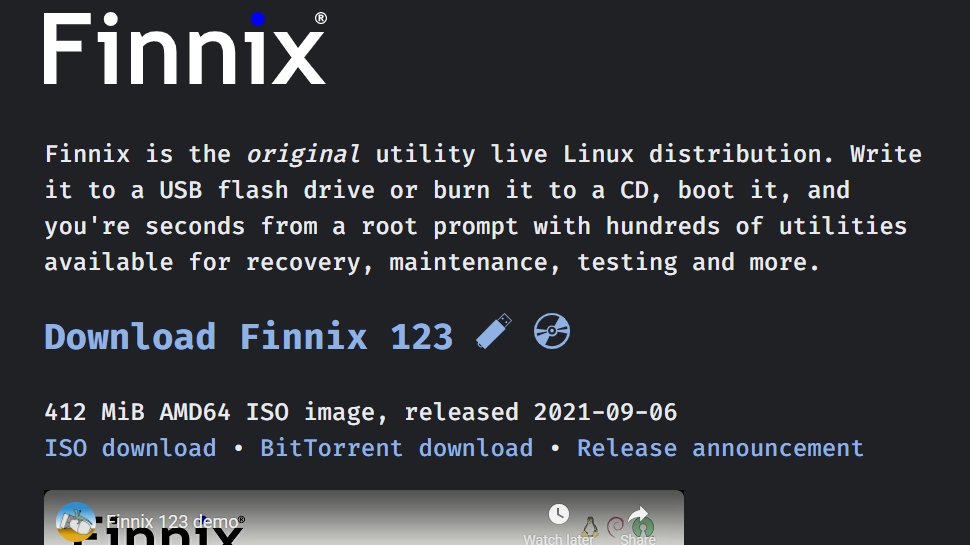 Best Linux Repair And Rescue Distros Of 2022 | TechRadar