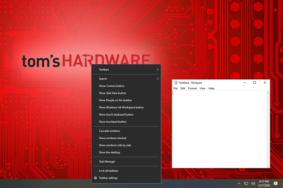 How to Get to the Desktop in Windows 10 | Tom's Hardware