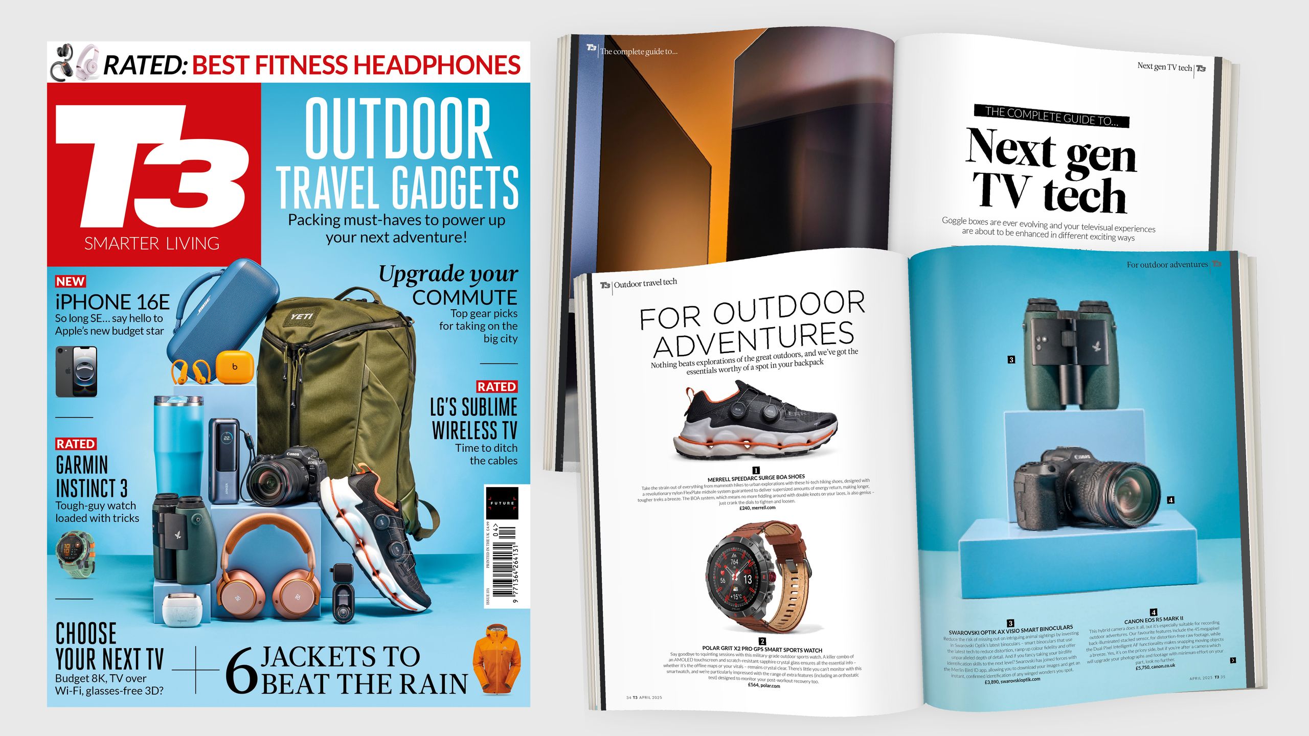 Outdoor travel gadgets, in the latest issue of T3! | T3