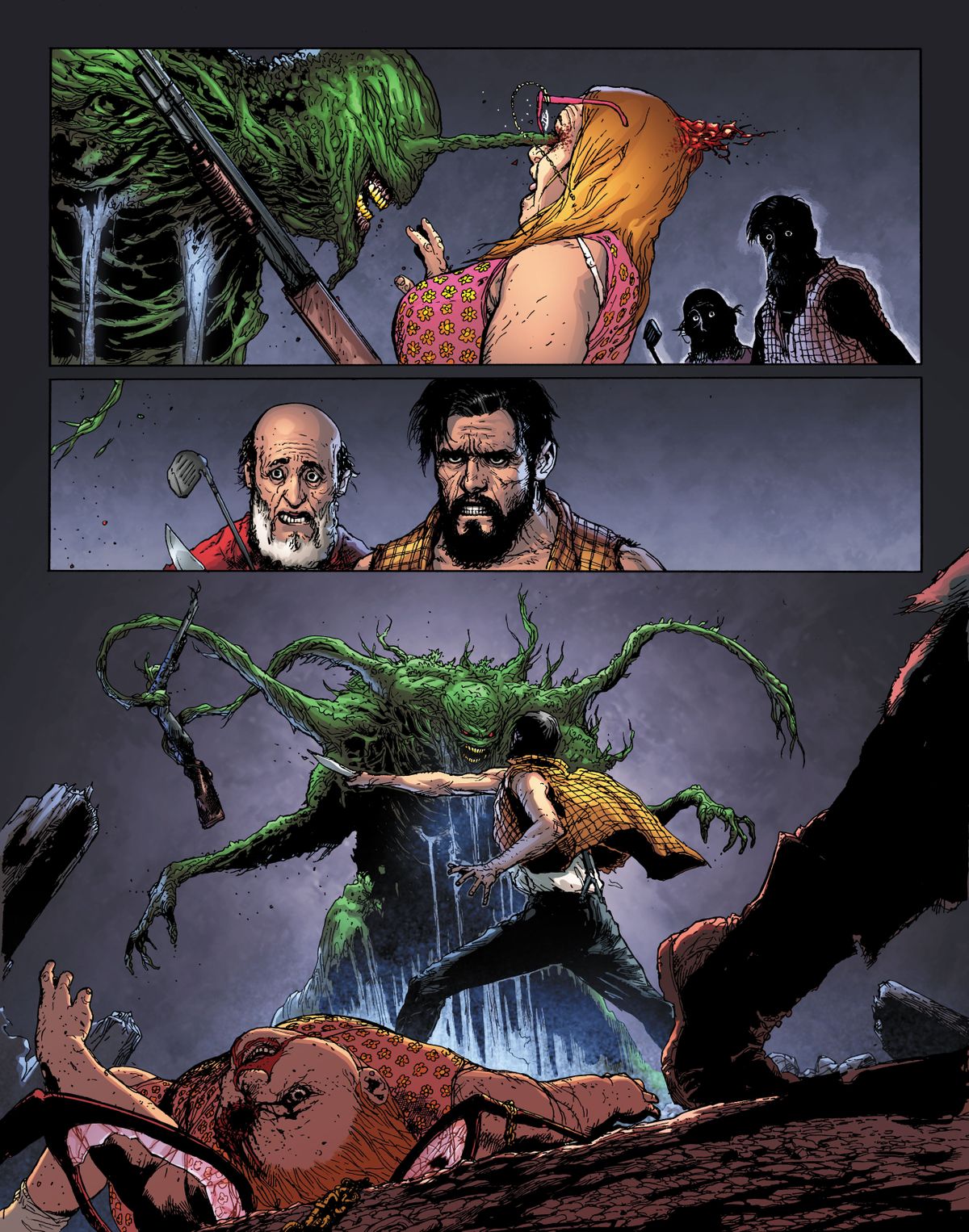 Swamp Thing gets gruesome in Green Hell #1 nine-page preview | GamesRadar+