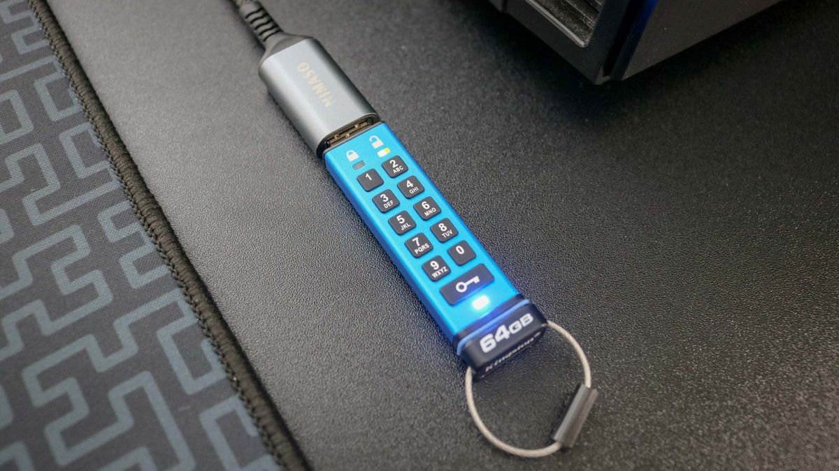 I just tested this ultra-secure USB flash drive and now I feel like a ...