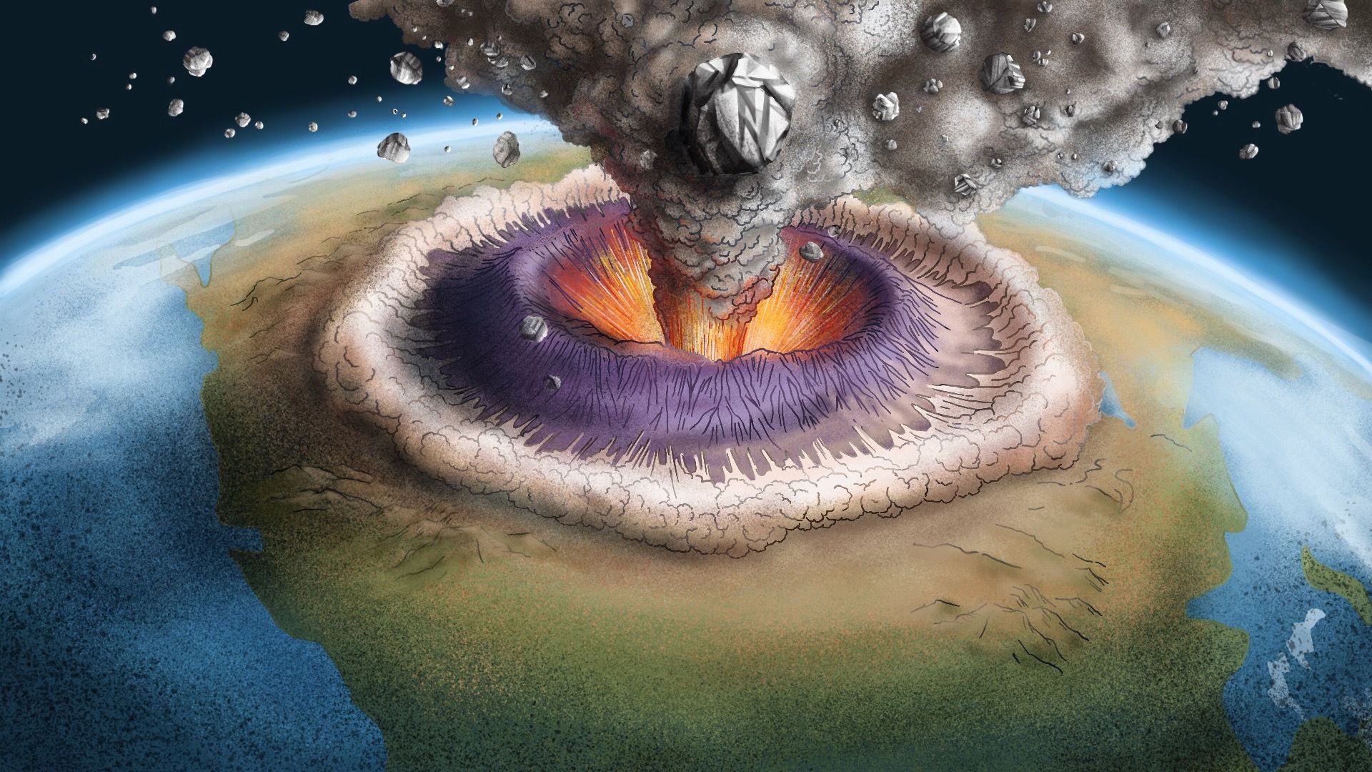 Fountains of diamonds that erupt from Earth's center are revealing the ...
