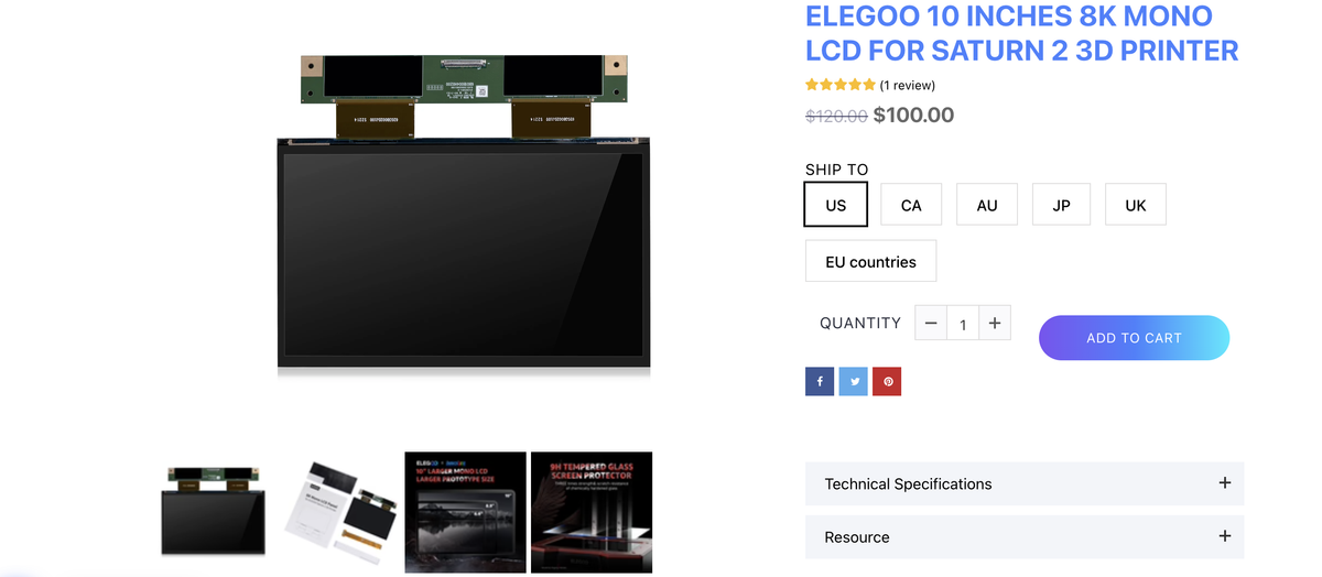Elegoo Saturn 8K 3D Printer Review: 8K Resolution, Cheaper Than Ever ...