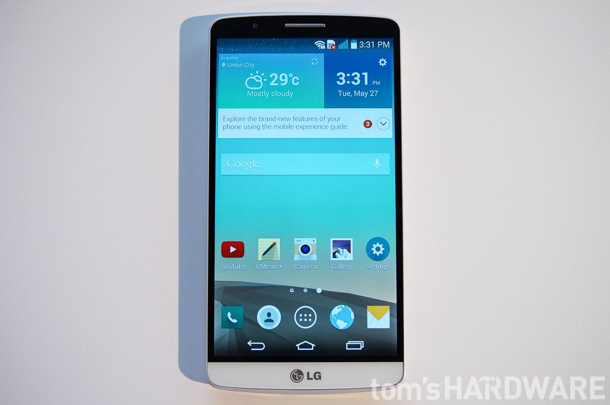 Hands-on Video of the LG G3 Quad HD Android Smartphone | Tom's Hardware