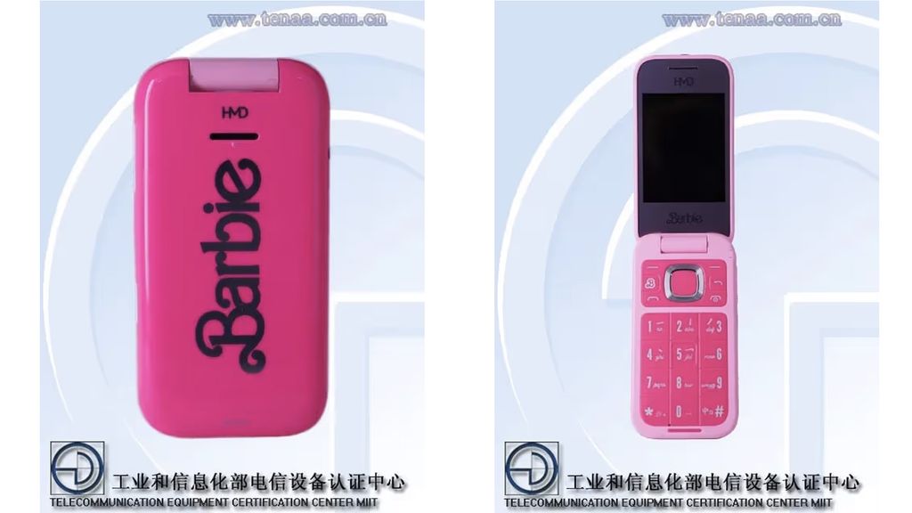 HMD's Barbie flip phone looks exactly as you'd expect – Nokia fans will ...