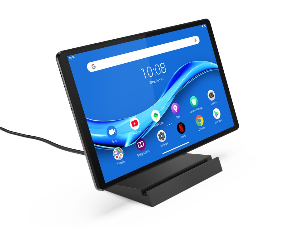 Lenovo's new Smart Tab M10 tablet doubles as a smart home assistant ...