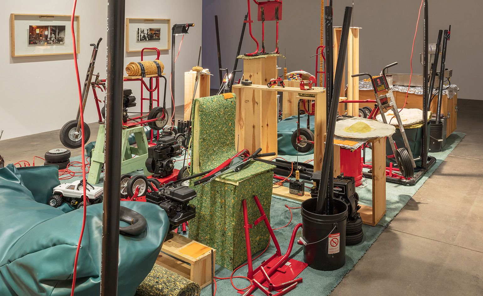 Capitalist chaos: a major survey of Jason Rhoades takes Los Angeles by ...