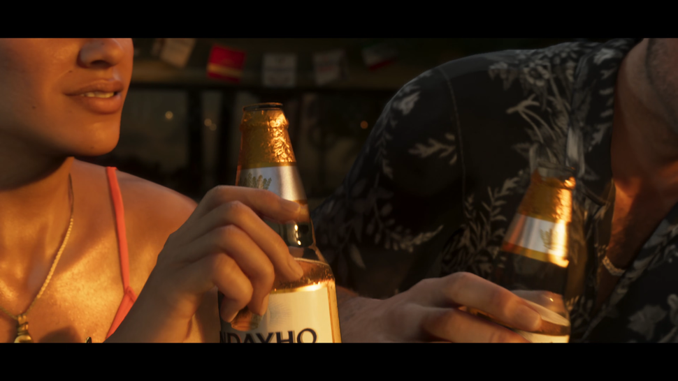The new GTA 6 trailer just dropped and the thing I'm impressed with most are its beer bottles ...