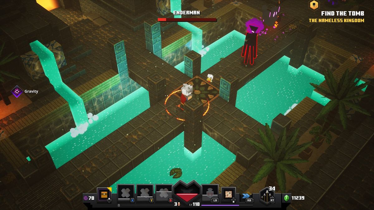 Minecraft Dungeons guide: How to beat the Enderman mini-boss on ...