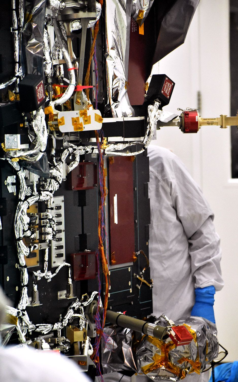 In Photos: NASA's Parker Solar Probe in the Clean Room | Space