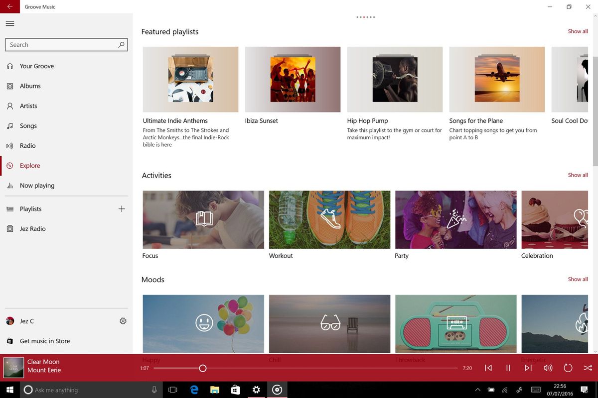 How to use Explore and Your Groove in Microsoft Groove | Windows Central