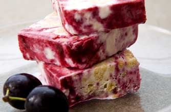 Damson and lemon crunch | Dessert Recipes | GoodtoKnow