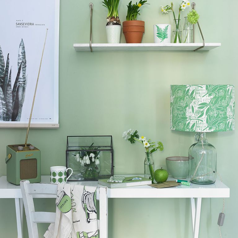 How to decorate with green, the most peaceful of colours | Ideal Home