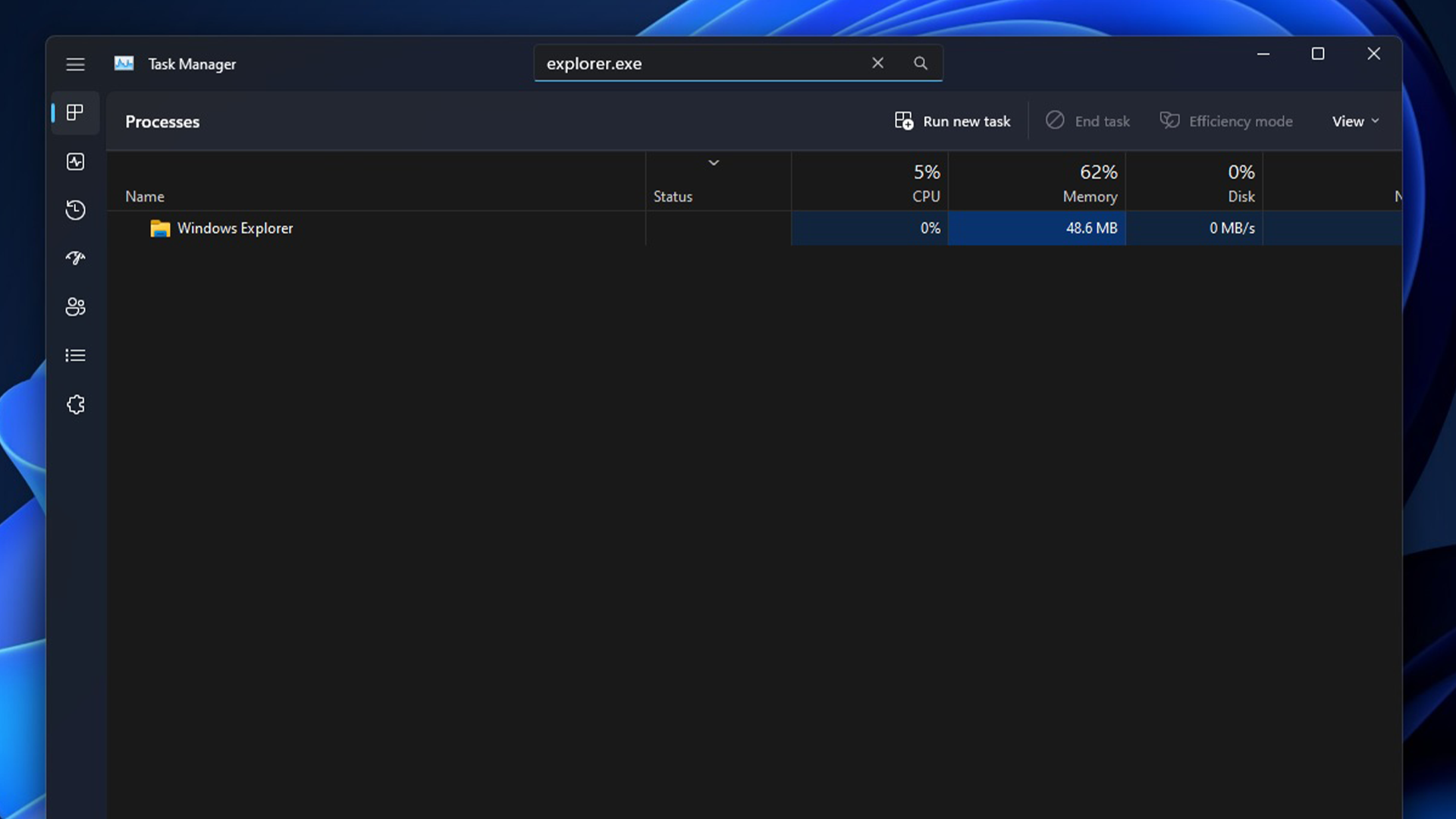 Rejoice! Task Manager is finally getting a search bar in a future Windows 11 update | TechRadar