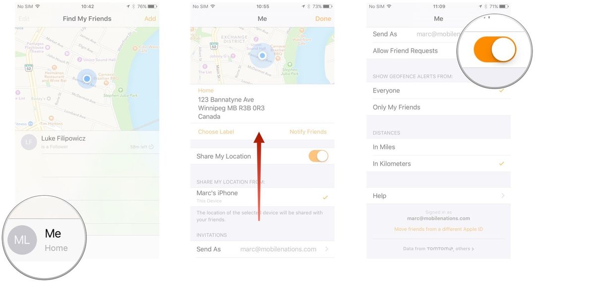 How to customize Find my Friends on iPhone and iPad | iMore