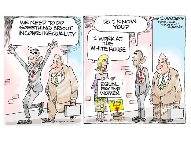 Obama cartoon income inequality | The Week