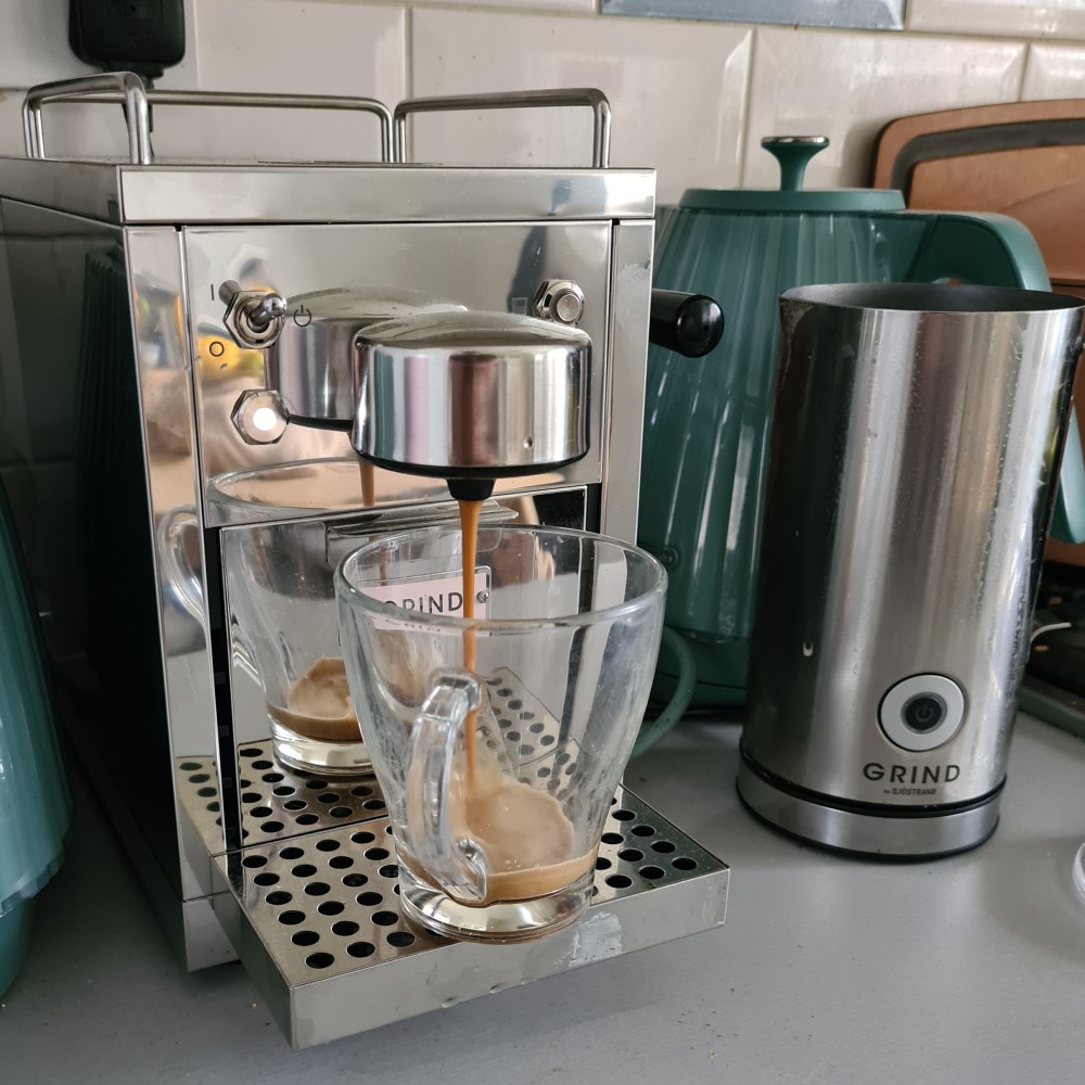 Grind One Pod coffee machine review | Real Homes