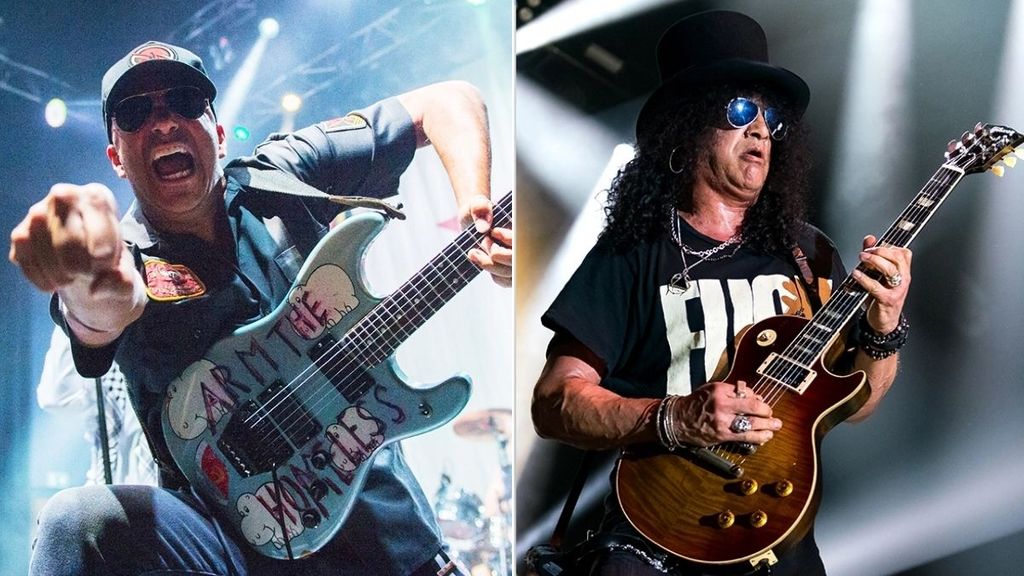 Slash Guests With Tom Morello At La Wildfire Relief Shows Guitar World