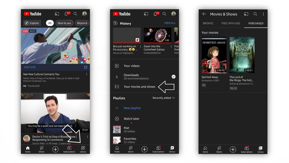 How to access your Google Play Store movie and TV purchases from ...