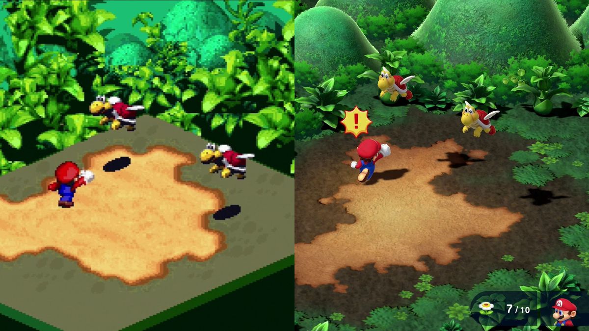 The Super Mario RPG remake is absolutely faithful to the original Mario ...