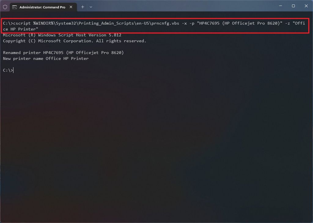 How to rename a printer on Windows 11 | Windows Central