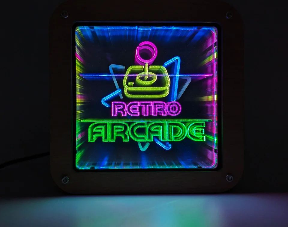 Raspberry Pi Pico Animates LED Retro Art 'Neon' Frames | Tom's Hardware