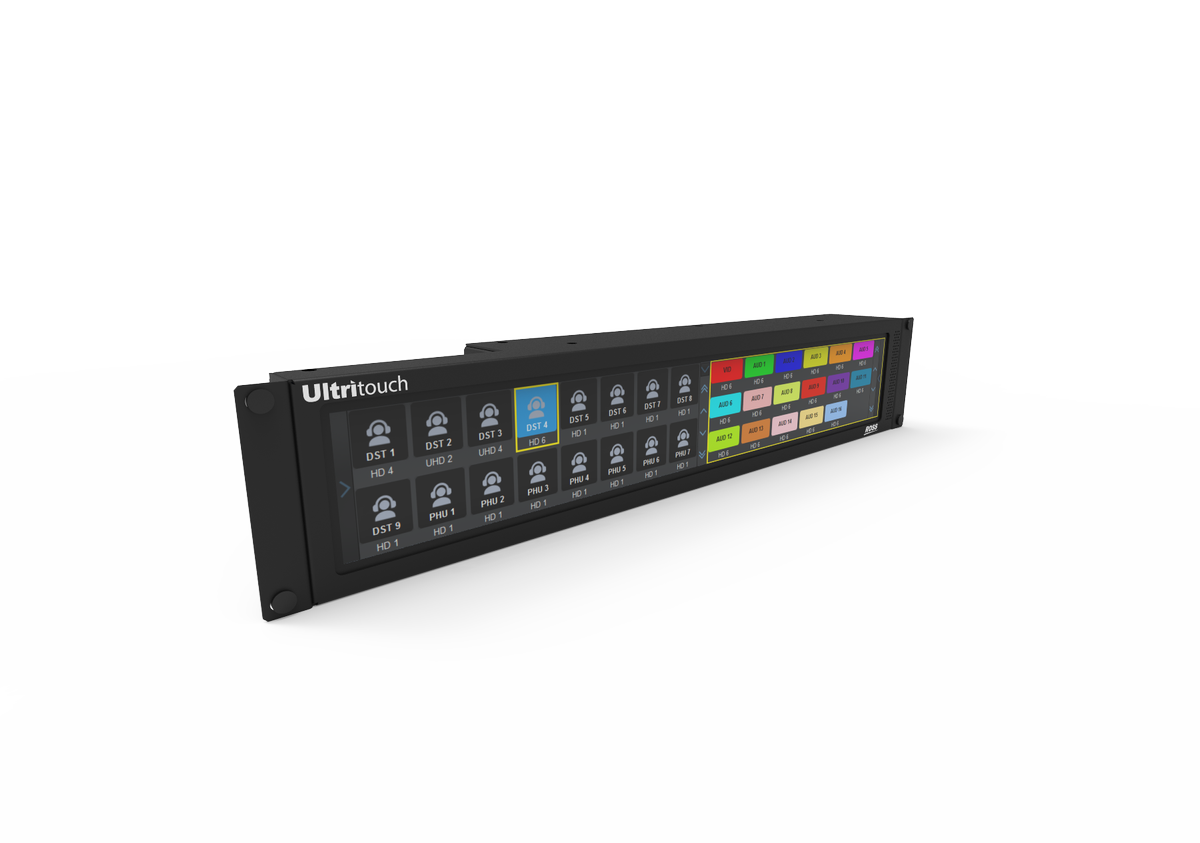 Ross Video Launches Touchscreen Systems Control and Monitoring Panel ...