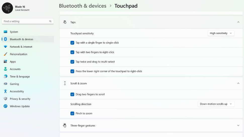 How to customize your touchpad in Windows 11 | Laptop Mag