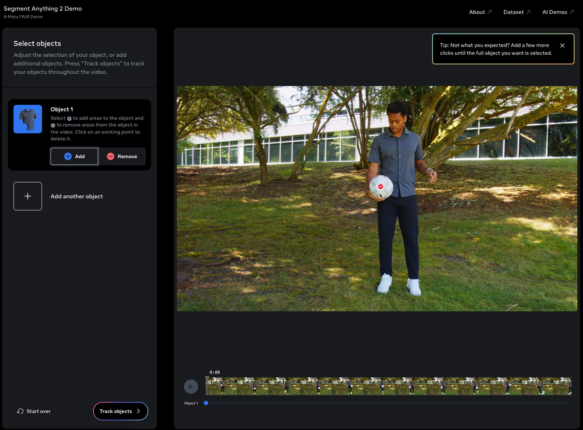 Meta’s SAM 2 lets you cut out and highlight anything in a video — here’s how to try it | Tom's Guide