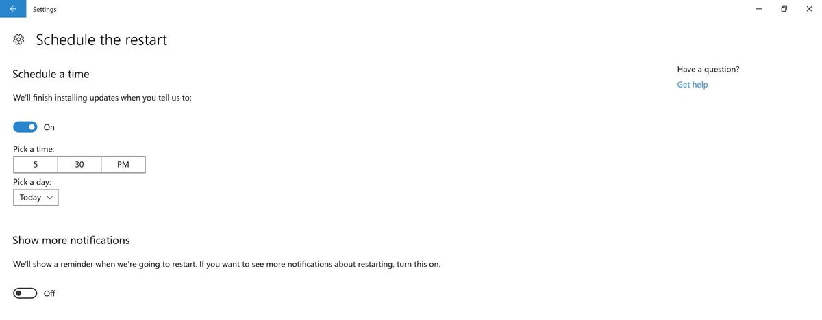 Microsoft talks new update controls in the Windows 10 Creators Update ...