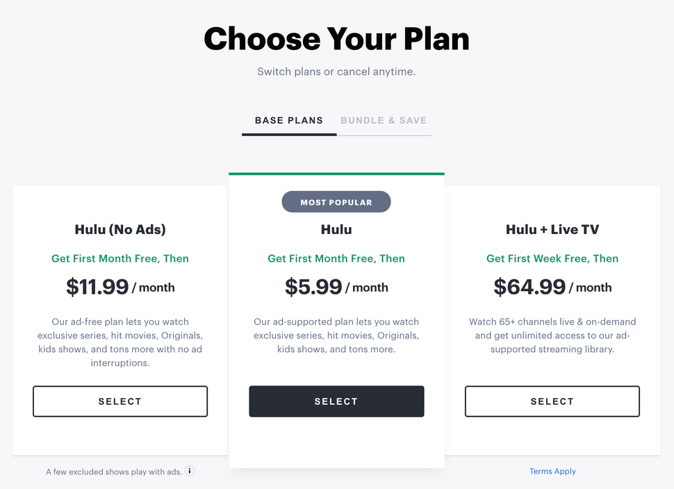 Hulu free trial: There's no trick to getting your initial free service ...