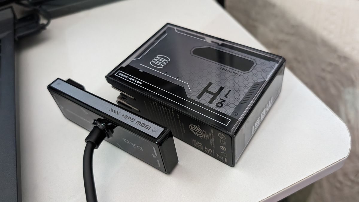 RedMagic takes on SHARGE with this cool 150W transparent GaN charger ...