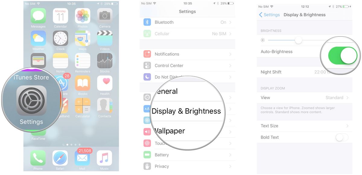 How to adjust your iPhone's brightness settings | iMore